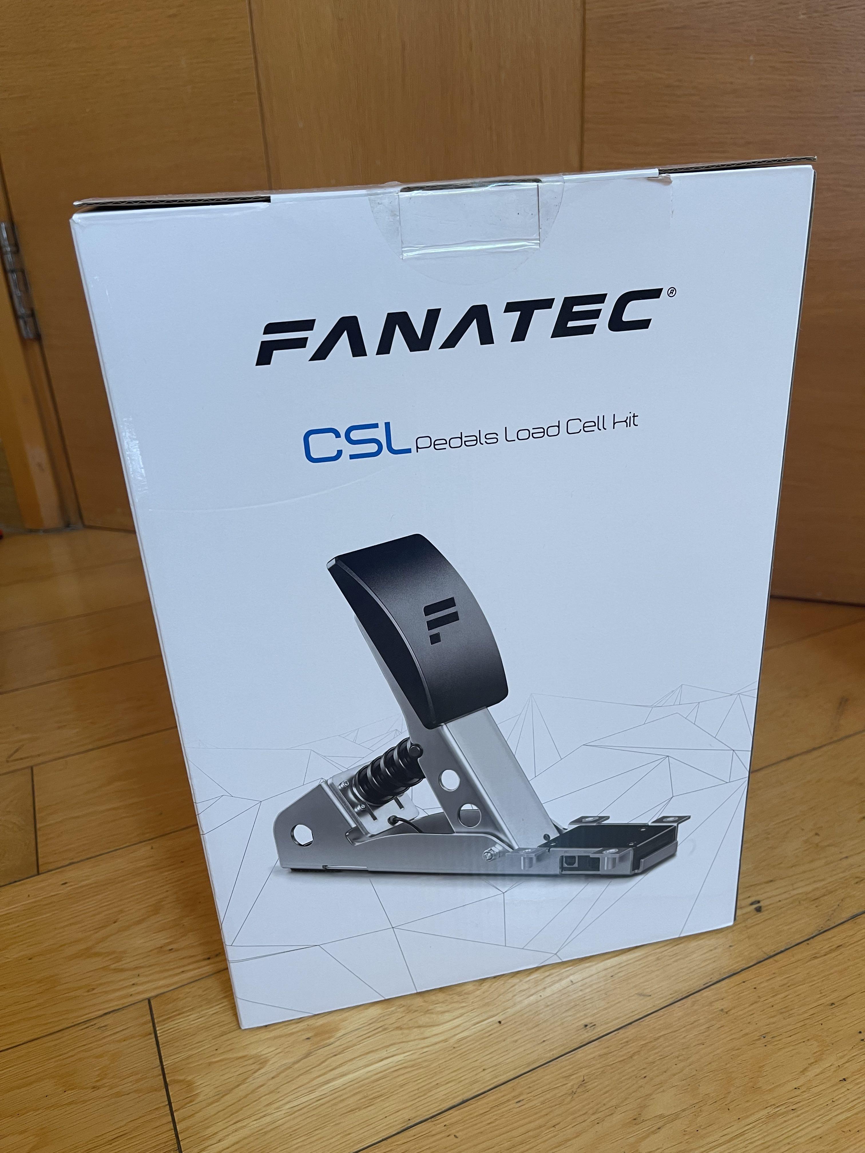 現貨 in stock Fanatec CSL load cell pedal dd pro gran turismo, 電子遊戲, 遊戲機 ...