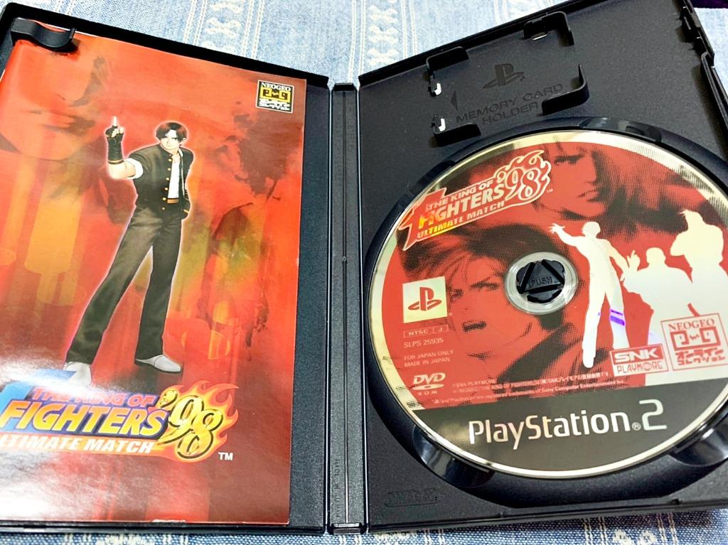 幸運小兔 PS2 格鬥天王 拳皇 98 終極對決 終極版 BEST版 KOF 98 ULTIMAT 日版, 電玩遊戲相關, 電玩、電腦遊戲軟體 ...