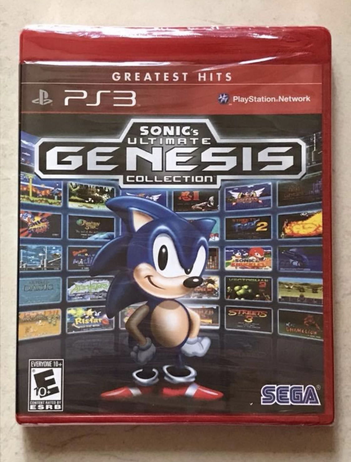 全新品）日版 PS3 SONIC ULTIMATE GENESIS COLLECTION MEGA DRIVE GREATEST HITS ...
