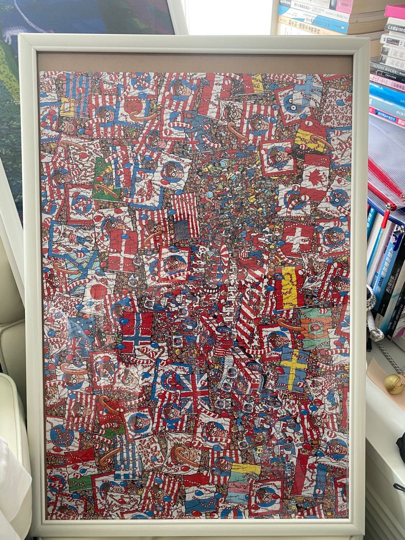砌圖 puzzle where is Charlie, 興趣及遊戲, 玩具 & 遊戲類 - Carousell