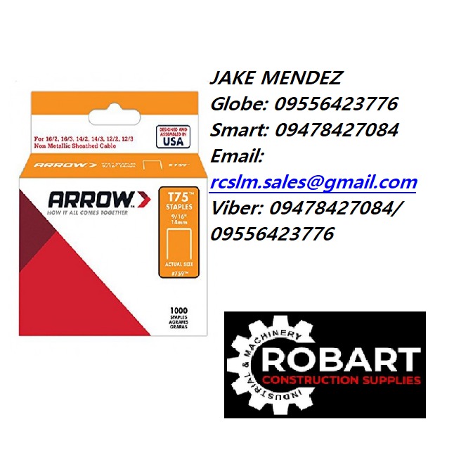 ARROW STAPLES T75, Commercial & Industrial, Construction Tools ...