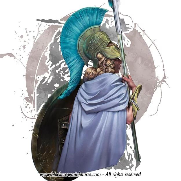 Athena ( Blackcrow Miniatures Busts Bigchild Creatives 75mm miniature ...