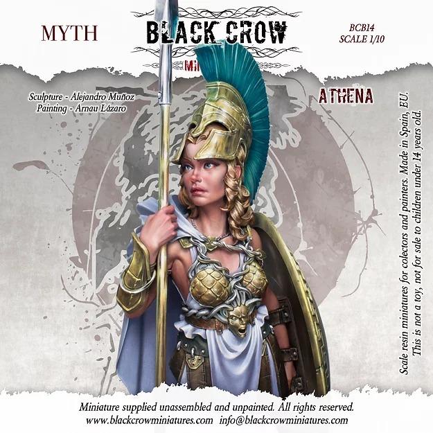 Athena ( Blackcrow Miniatures Busts Bigchild Creatives 75mm miniature ...