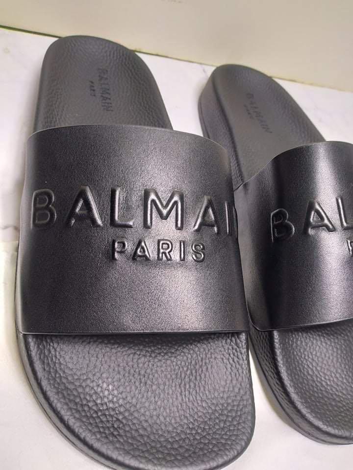 Auth Balmain Slippers slides, Men's Fashion, Footwear, Slippers ...