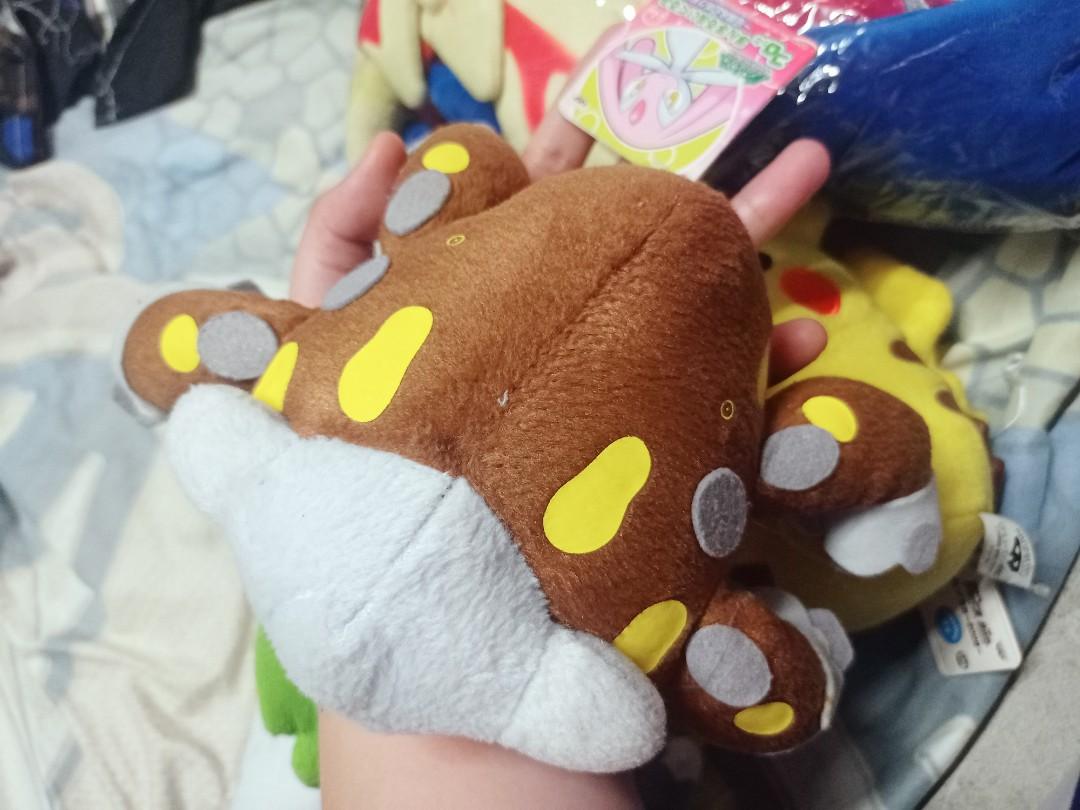 Authentic pokemon plush Heatran, Hobbies & Toys, Toys & Games on Carousell