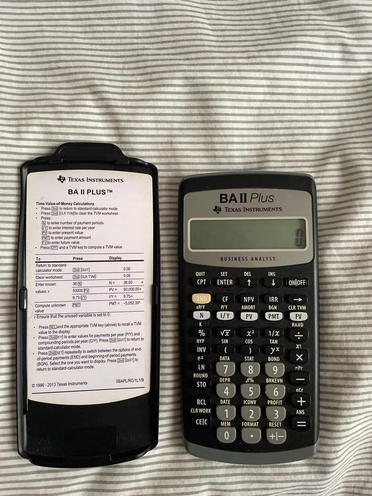 BA2 Plus Calculator, Mobile Phones & Gadgets, Other Gadgets on Carousell