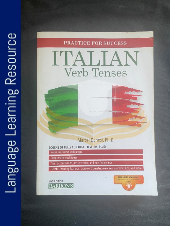 Barron's Italian Verb Tenses | Italian Language | Italian Language ...