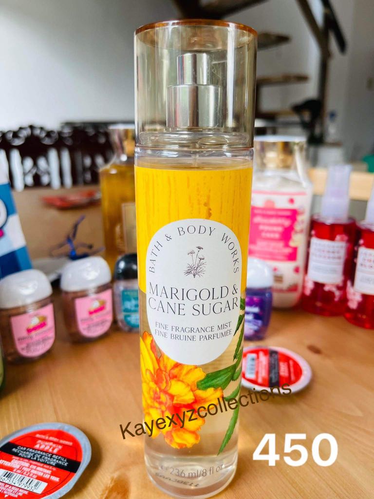 Bath & Body Works Mist Marigold, Beauty & Personal Care, Fragrance ...