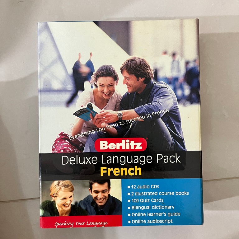 Berlitz Deluxe Language Pack (French), Hobbies & Toys, Books ...