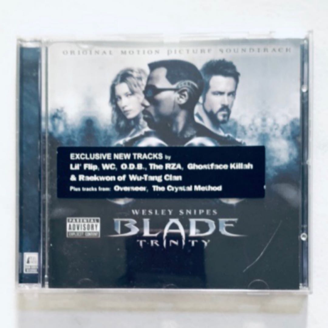 Blade Trinity Original Motion Picture Soundtrack, Hobbies & Toys, Music ...
