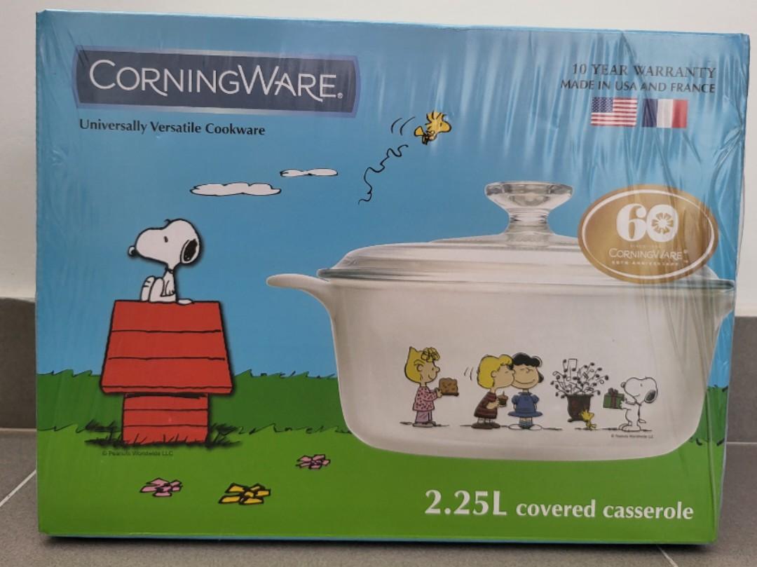 BNIB Limited Edition CorningWare (Peanuts), Furniture & Home Living ...
