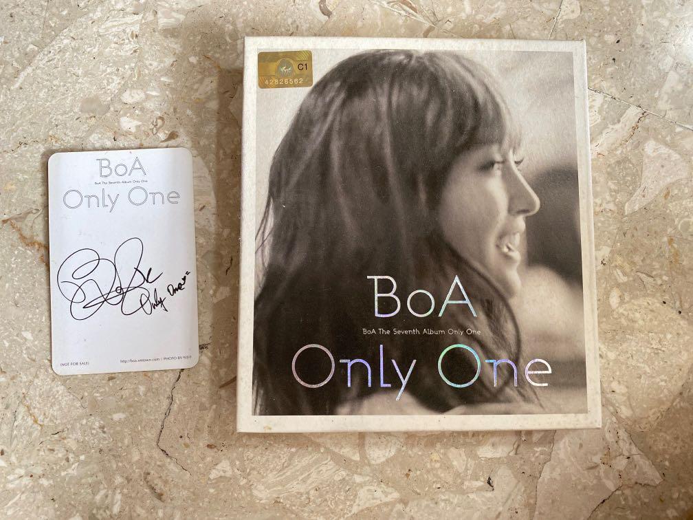 BoA Only One Album with Photocard, Hobbies & Toys, Music & Media, Music ...