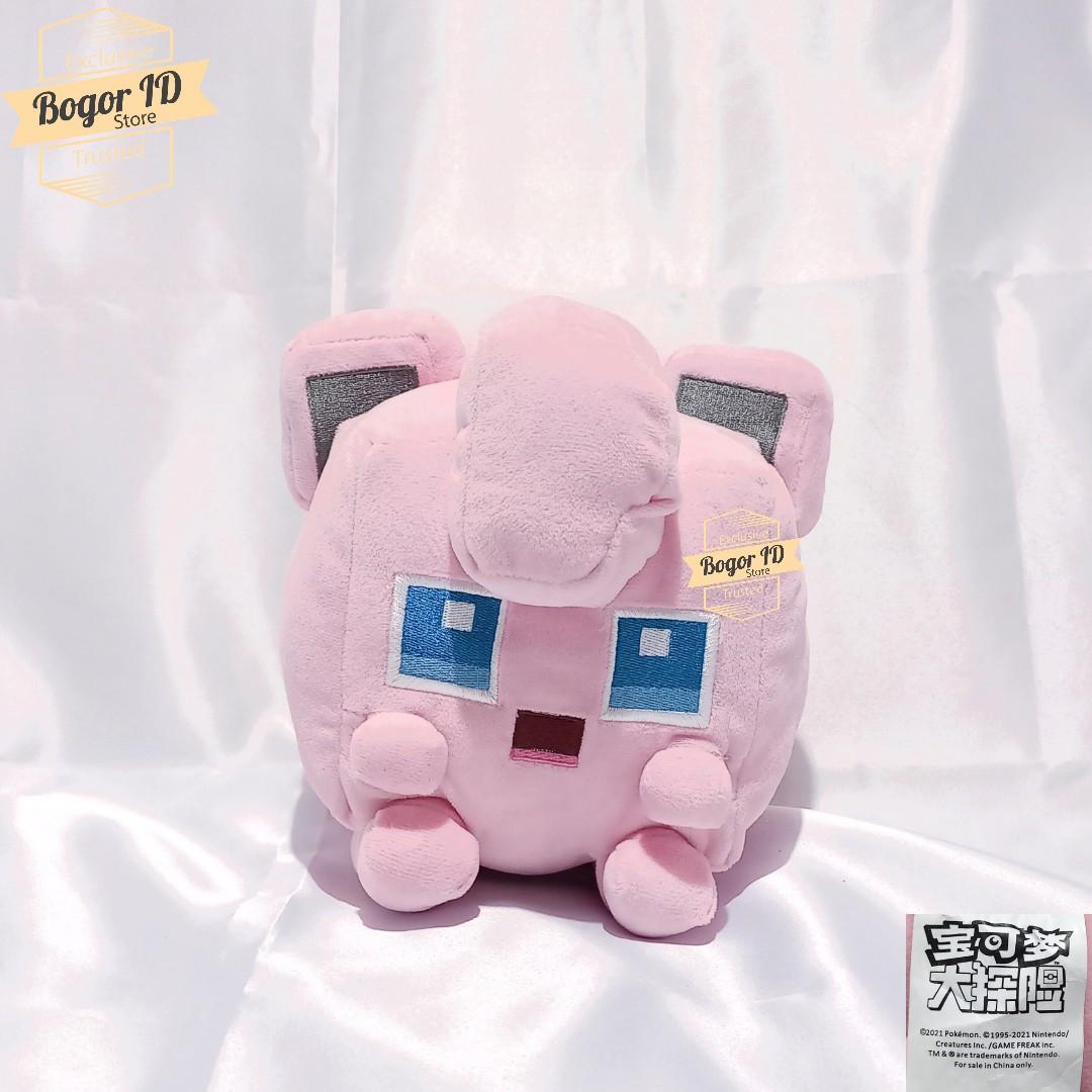 Boneka Jigglypuff Minecraft Original Nintendo 2021, Toys & Collectibles ...