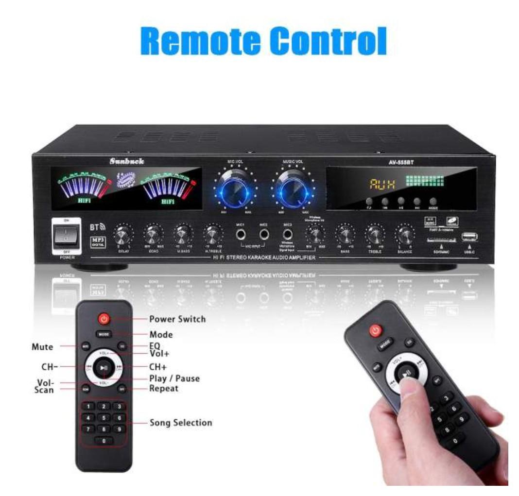 Brand New 4000 watts pmpo 5.0 channels Karaoke Amplifier for Sales ...