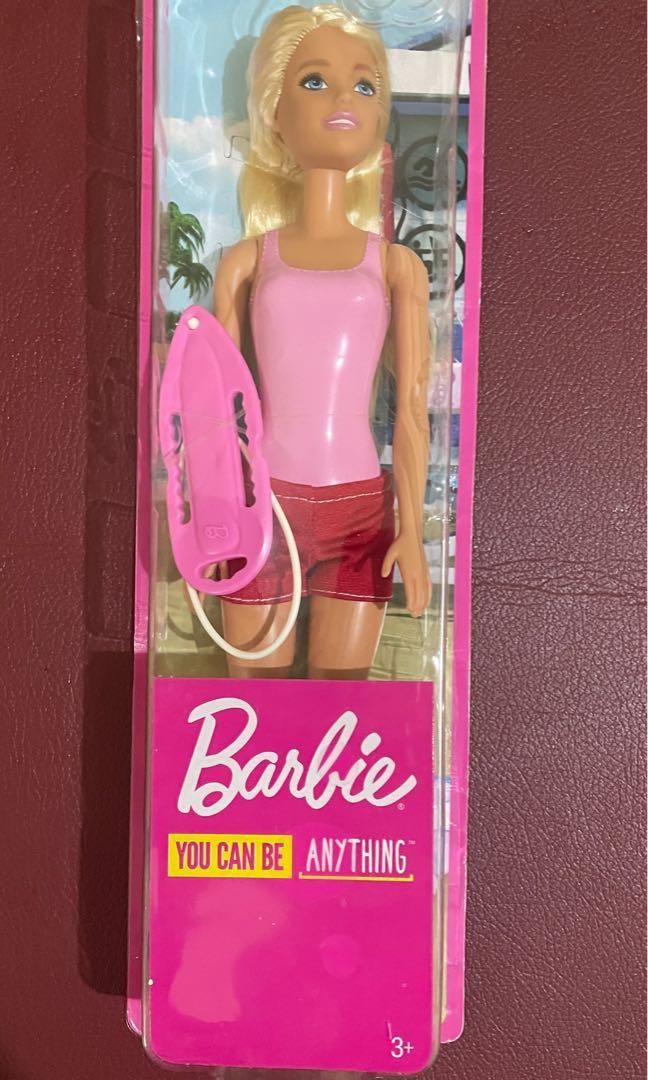 BrandNew Barbie Lifeguard Doll for 3yrs & Above, Hobbies & Toys, Toys ...