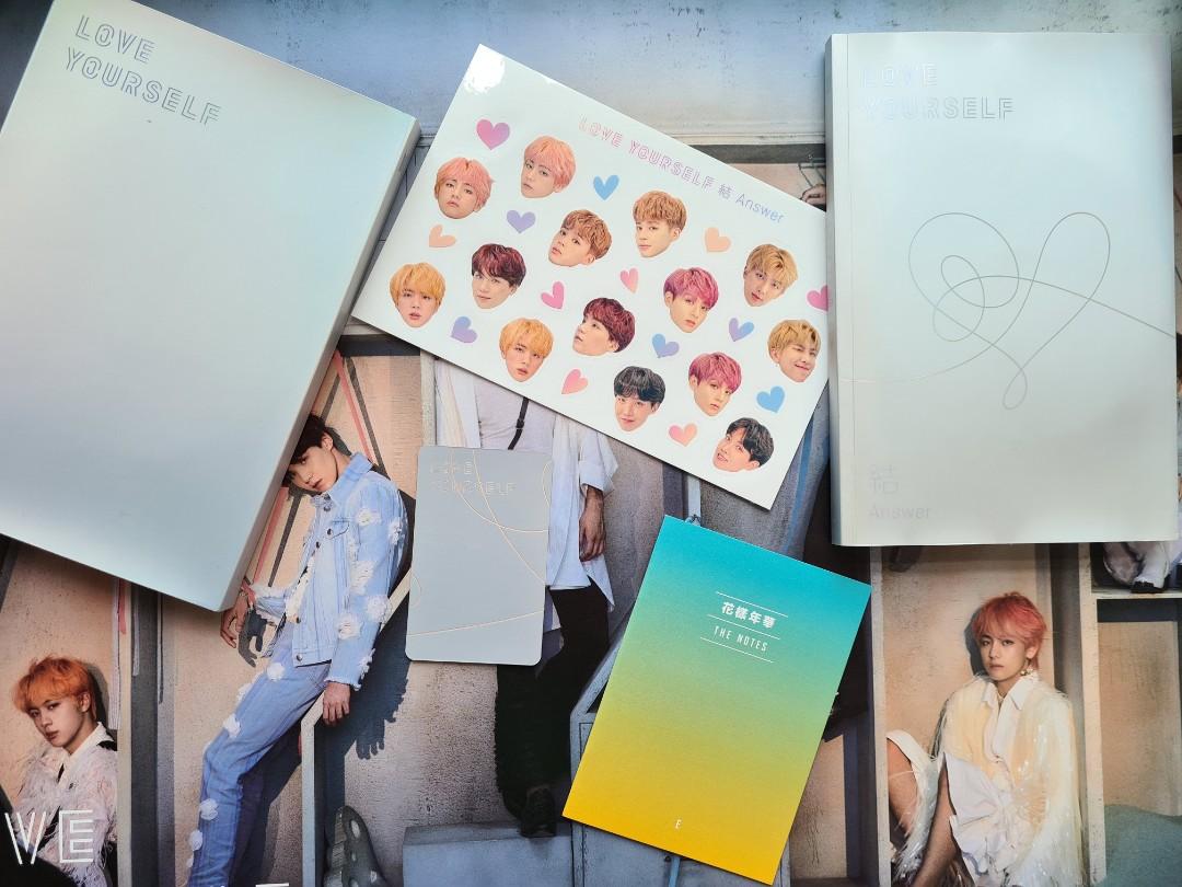 BTS LY Love Yourself Answer E ver Album JK PC Poster, Hobbies & Toys ...