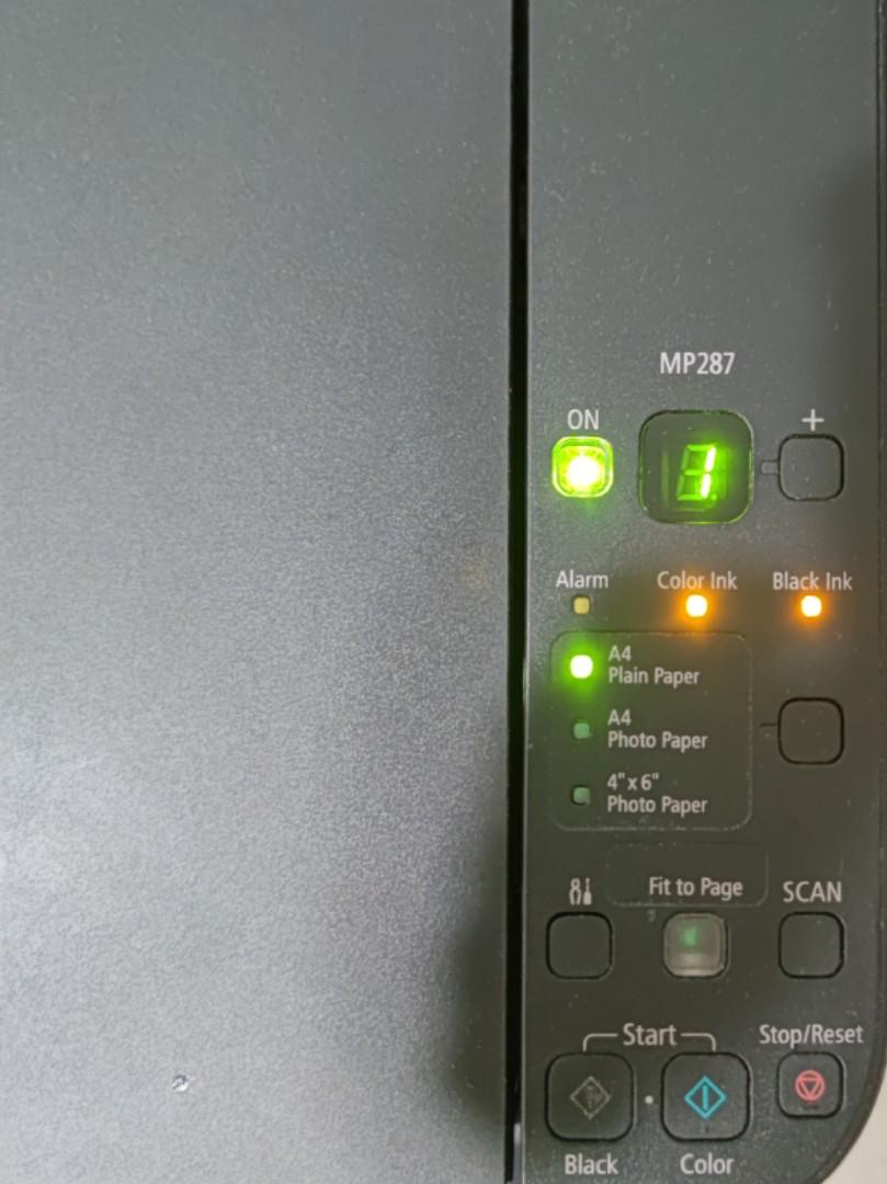 Canon MP287 Printer, Computers & Tech, Printers, Scanners & Copiers on ...