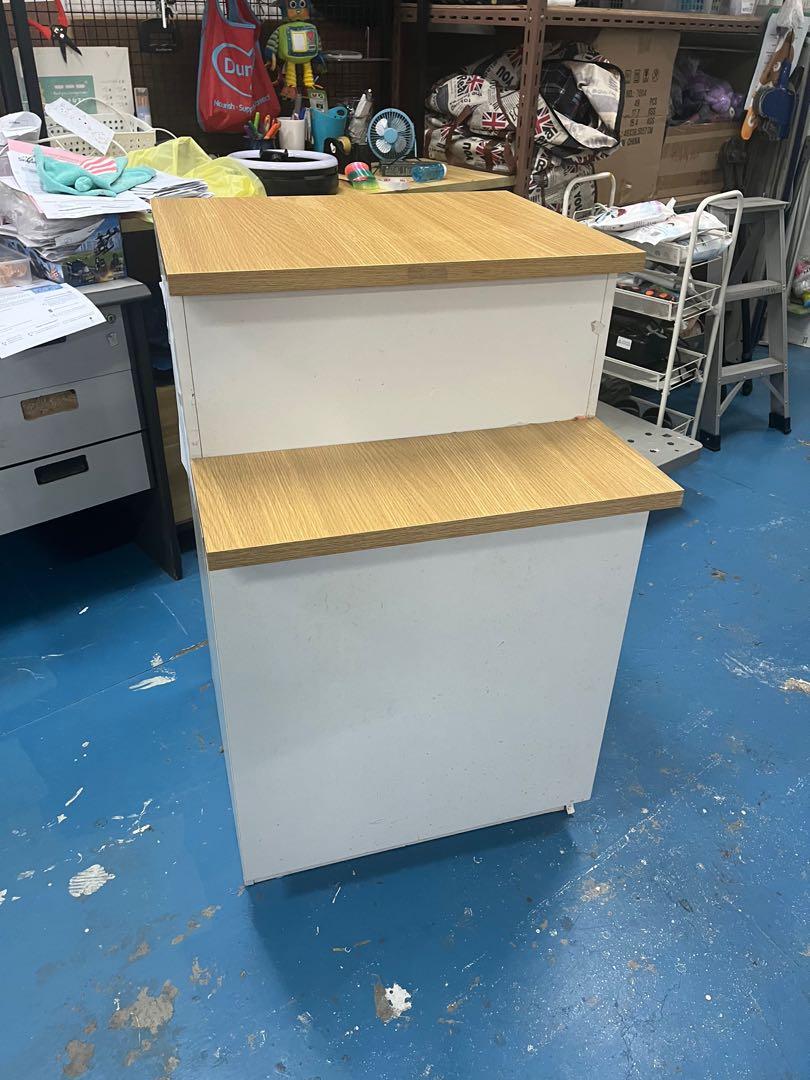 Cashier counter/ cabinet/ shelf, Furniture & Home Living, Furniture ...