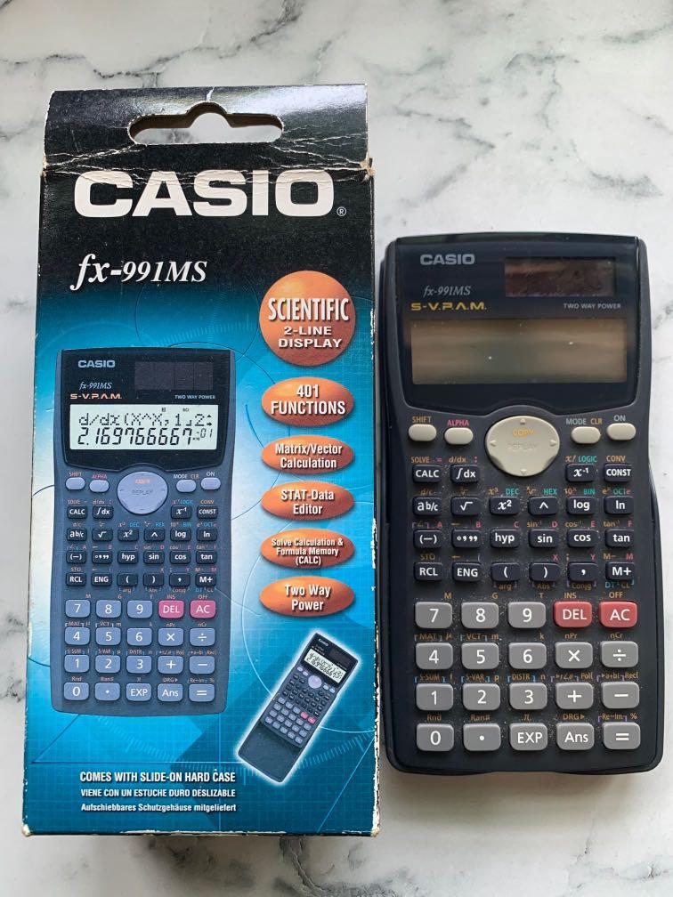 Casio Fx 991 MS Scientific Calculator In Good Condition Accessories ...