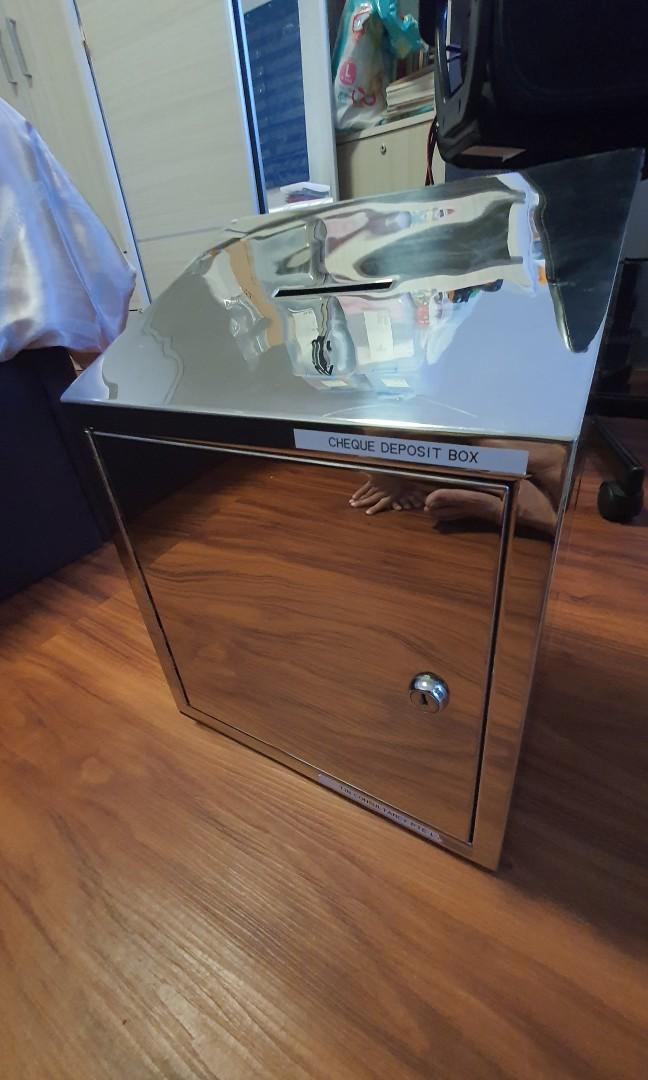 Cheque deposit box, Furniture & Home Living, Home Improvement ...