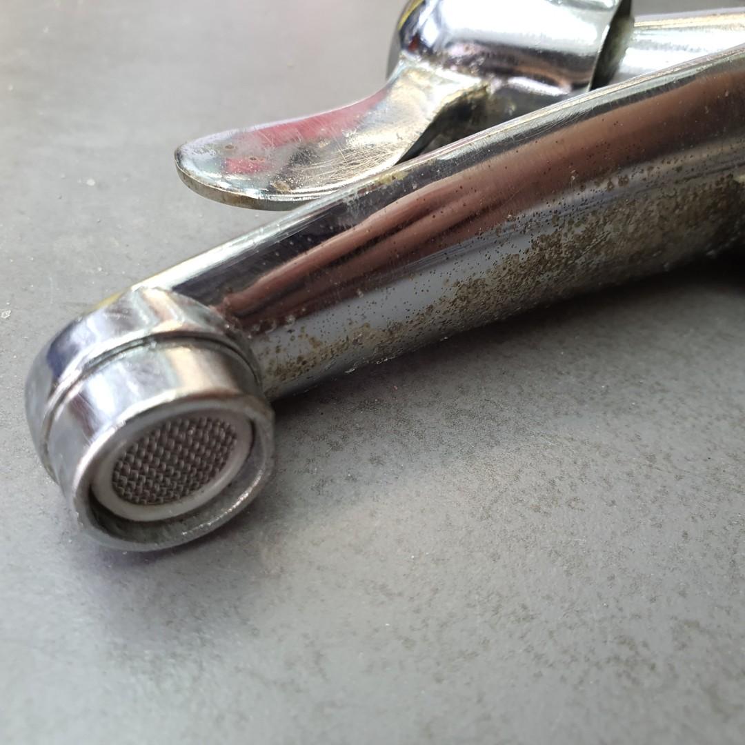 Chrome plated brass Basin Bottom bib tap Kepala Pipe Cuci Muka ...