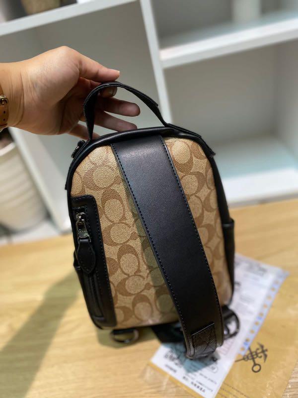 Coach man pria edge pack wp body bag ori fo malaysia, Fesyen Pria, Tas ...