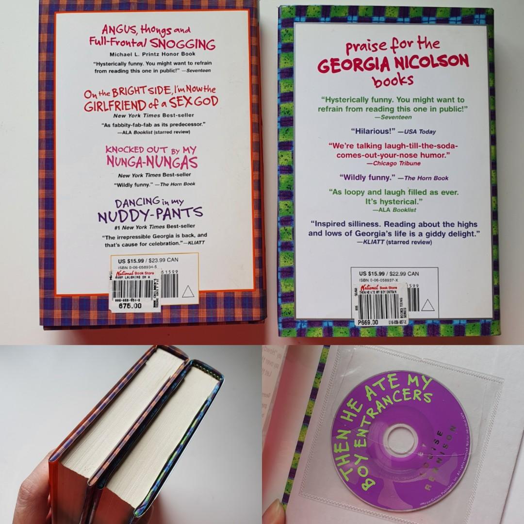 Confessions of Georgia Nicholson Books 1-6 by Louise Rennison, Hobbies ...