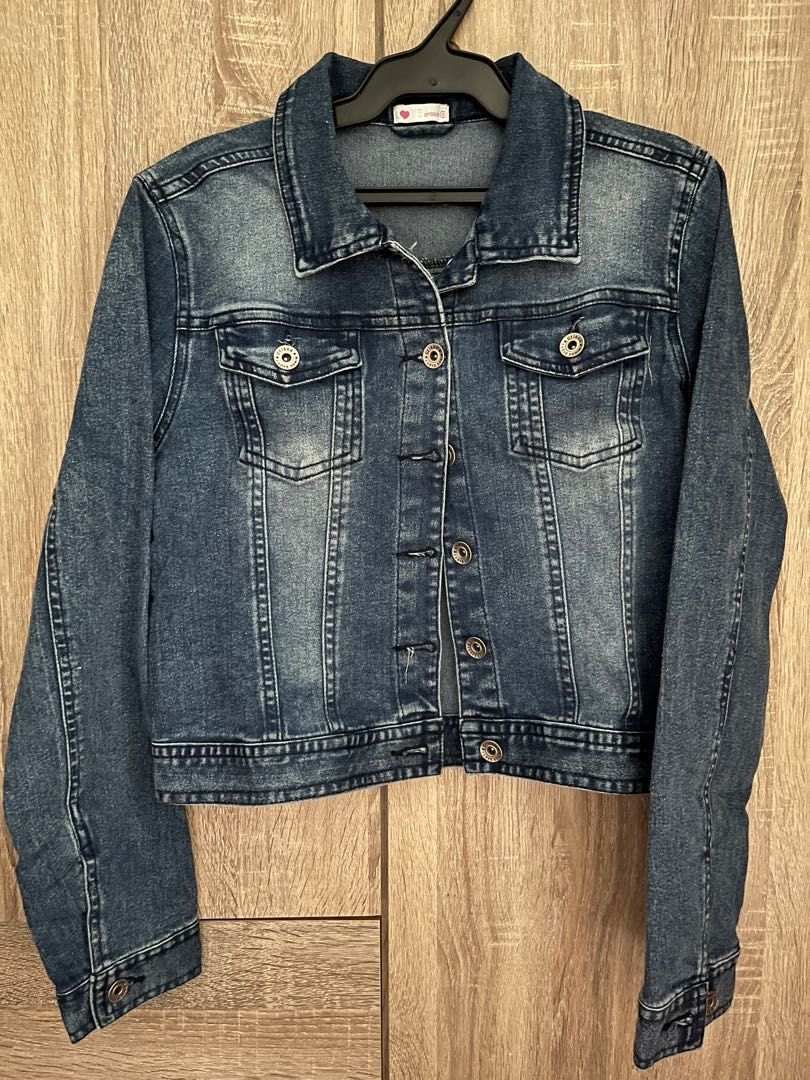 Crissa Denim Jacket, Women's Fashion, Coats, Jackets and Outerwear on ...