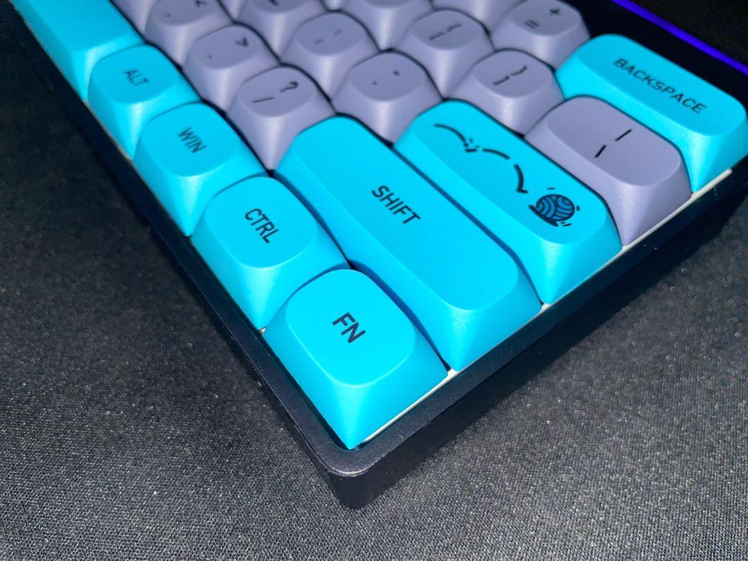 Custom Milky 60% RGB mechanical keyboard, Computers & Tech, Parts ...