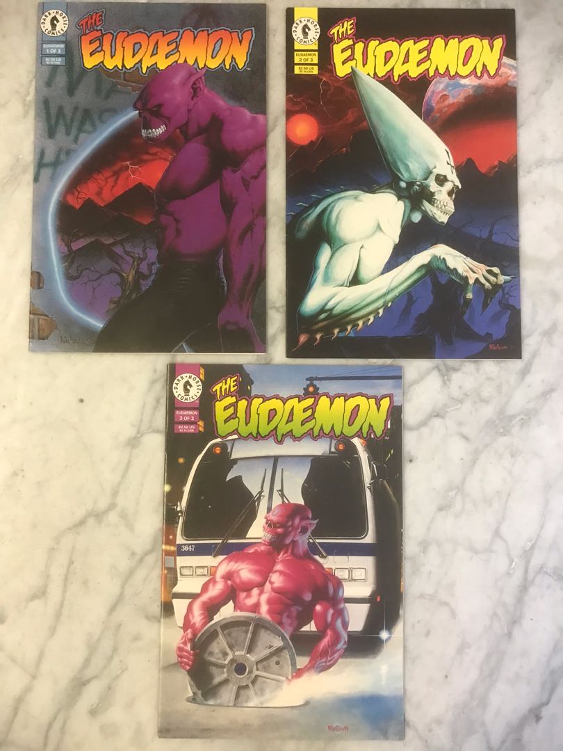 Dark Horse Comics The Eudaemon #1 to 3, Hobbies & Toys, Books ...