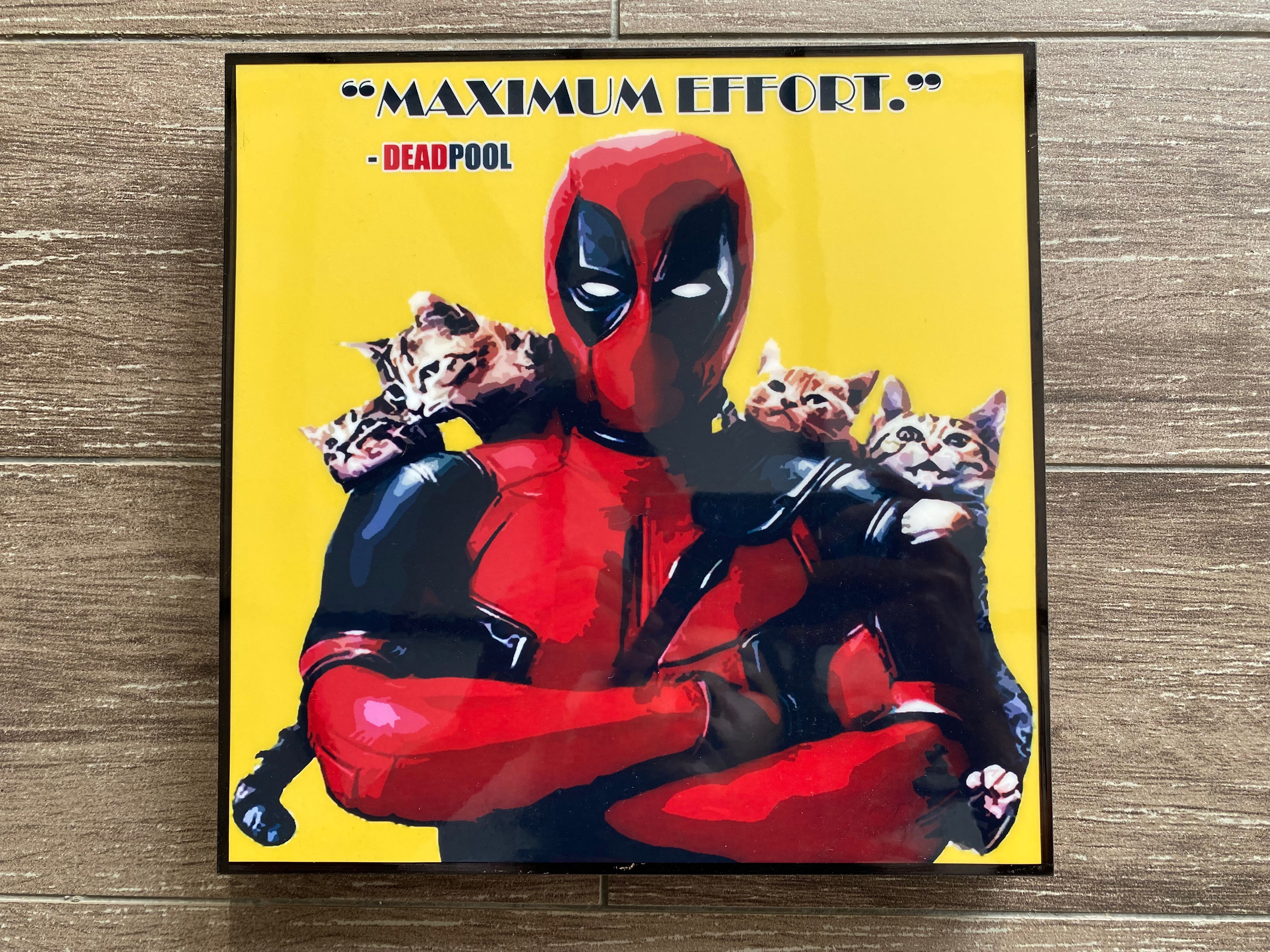 Deadpool Frames Poster, Furniture & Home Living, Home Decor, Other Home ...