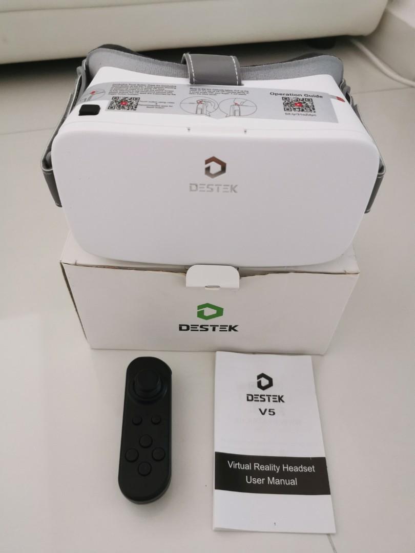 DESTEK V5 VR HEADSET, TV & Home Appliances, TV & Entertainment ...