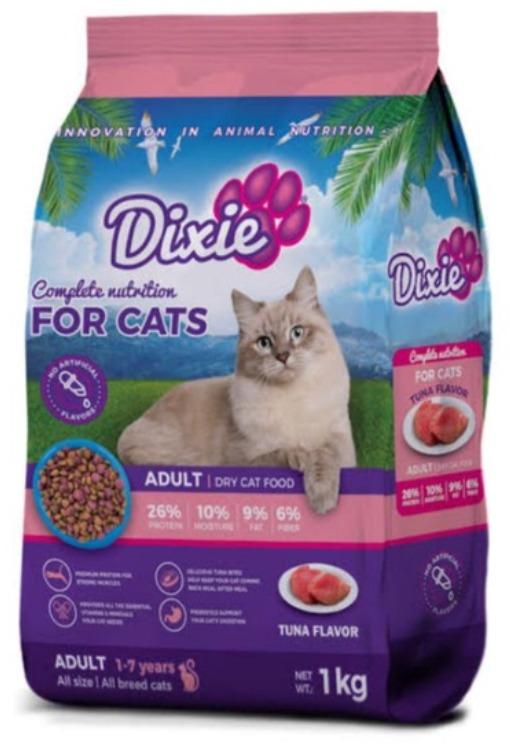 Dixie Dry Cat Food for All-Stages - Tuna, Pet Supplies, Pet Food on ...