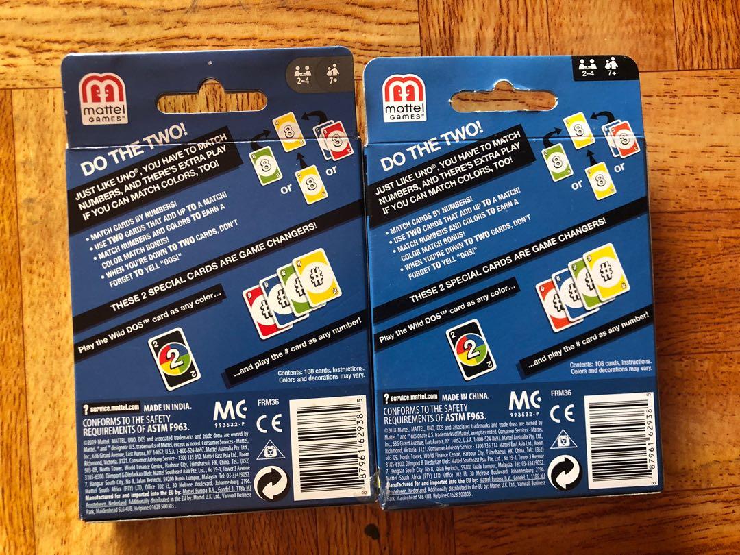 DOS card game, Hobbies & Toys, Toys & Games on Carousell