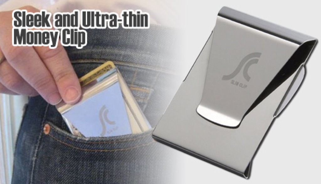 Dual Side Slim Money Clip: Carry Your Cash and Cards without Using a ...