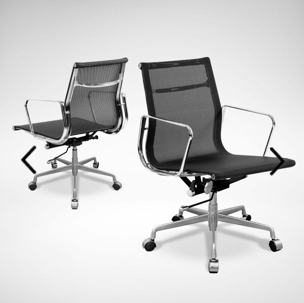 Eam Mesh Midback Office Chair (Replica), Furniture & Home Living ...