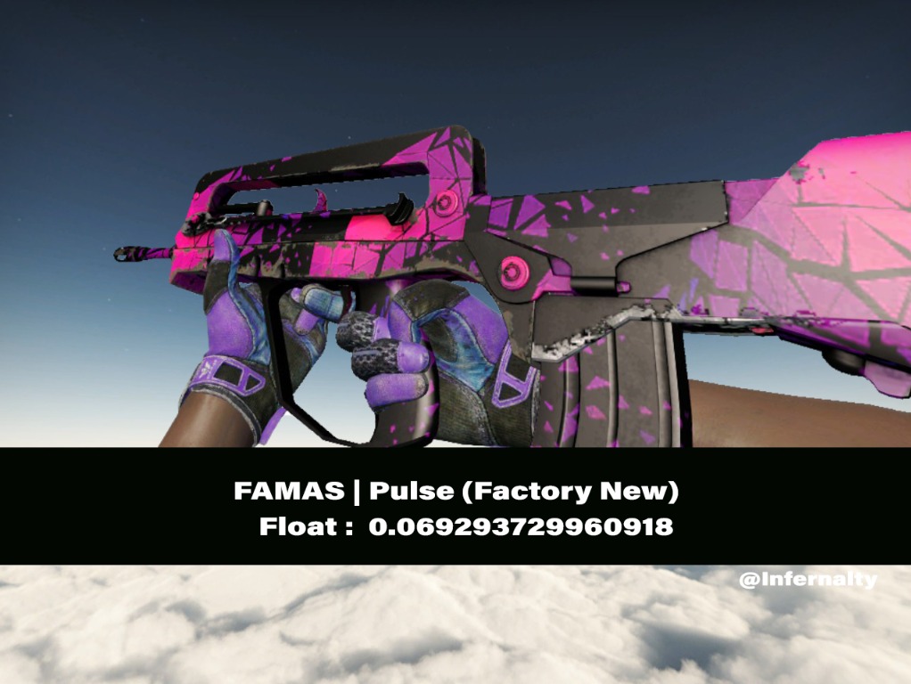 Famas Pulse FN CSGO SKINS KNIVES, Video Gaming, Gaming Accessories, In ...