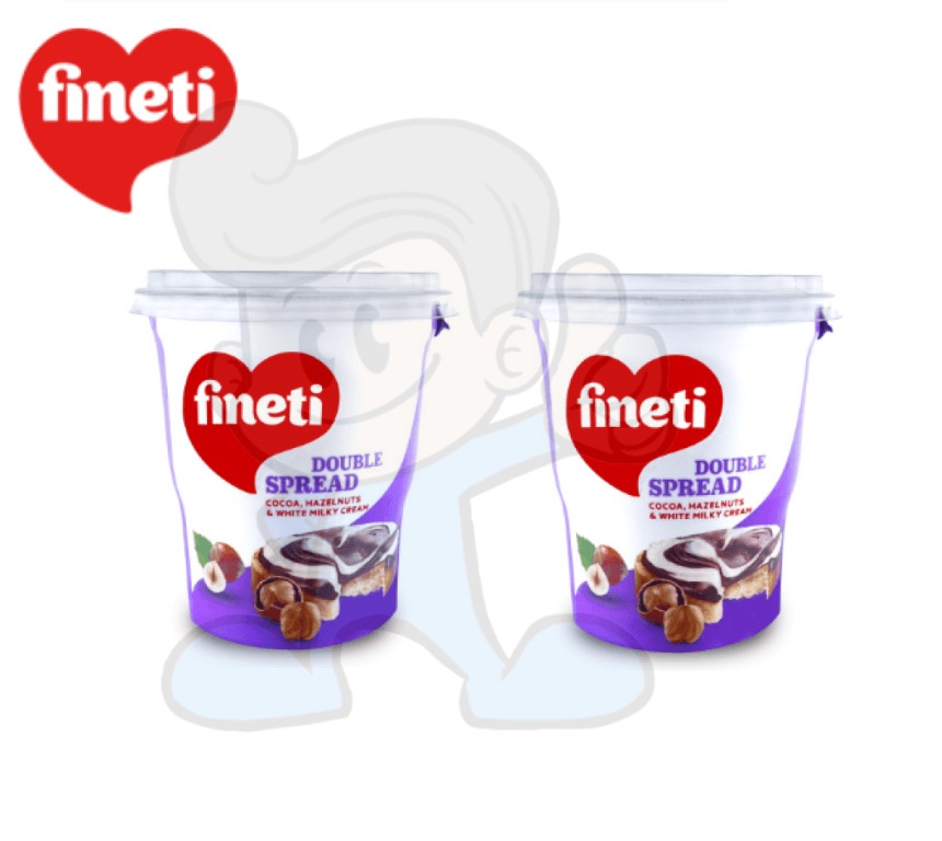 Fineti Hazelnut Double Spread (2 x 400g), Food & Drinks, Packaged ...