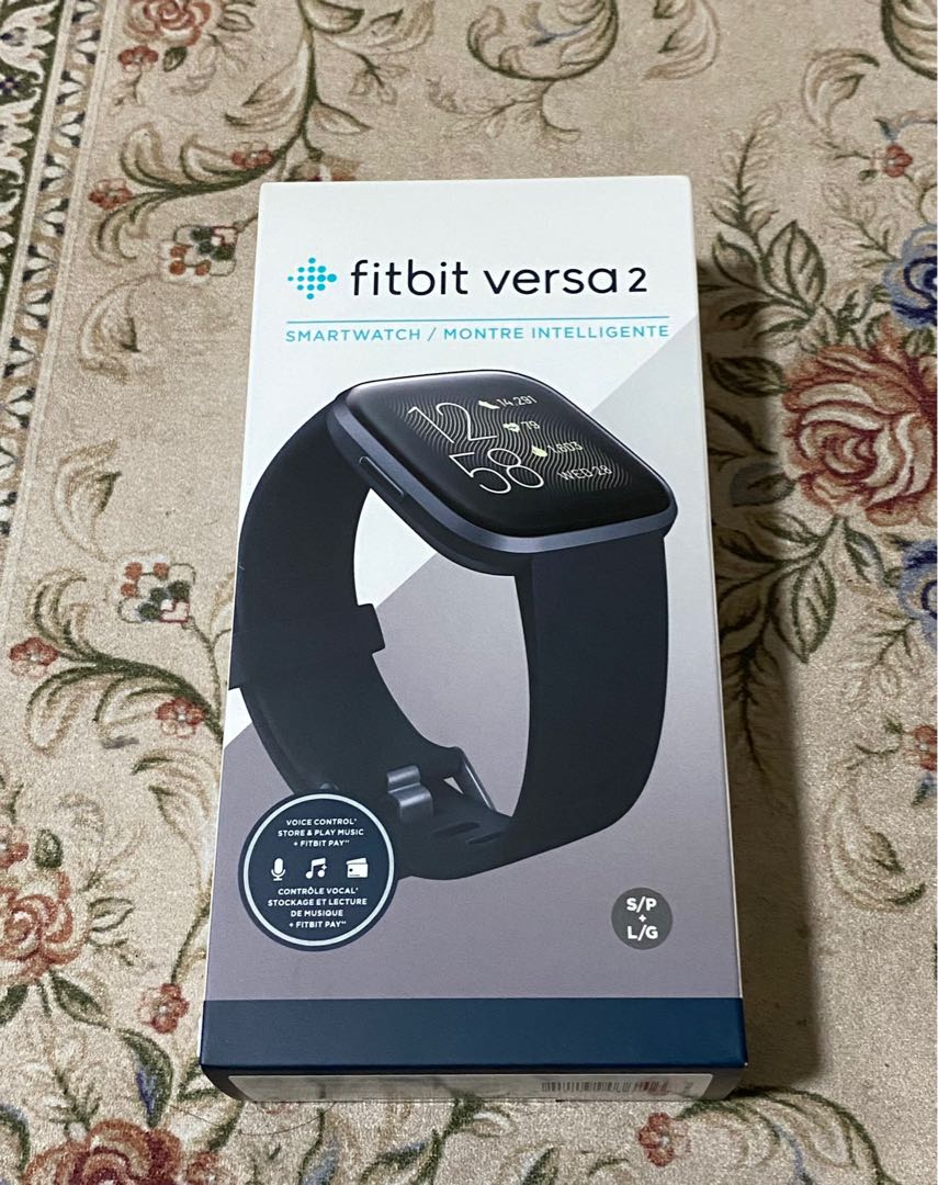 Fitbit Versa 2 Black, Mobile Phones & Gadgets, Wearables & Smart ...
