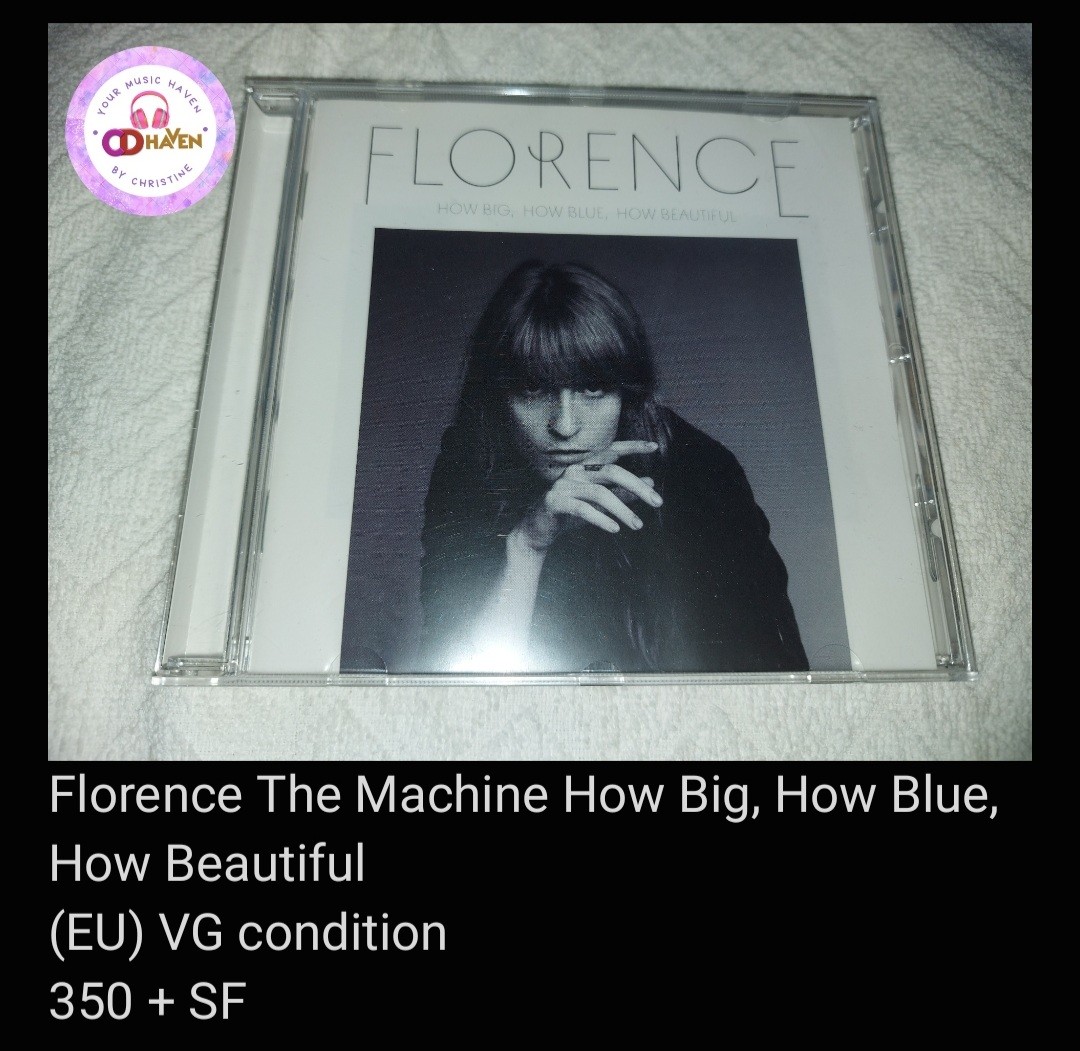 Florence The Machine How Big, How Blue, How Beautiful CD (unsealed ...