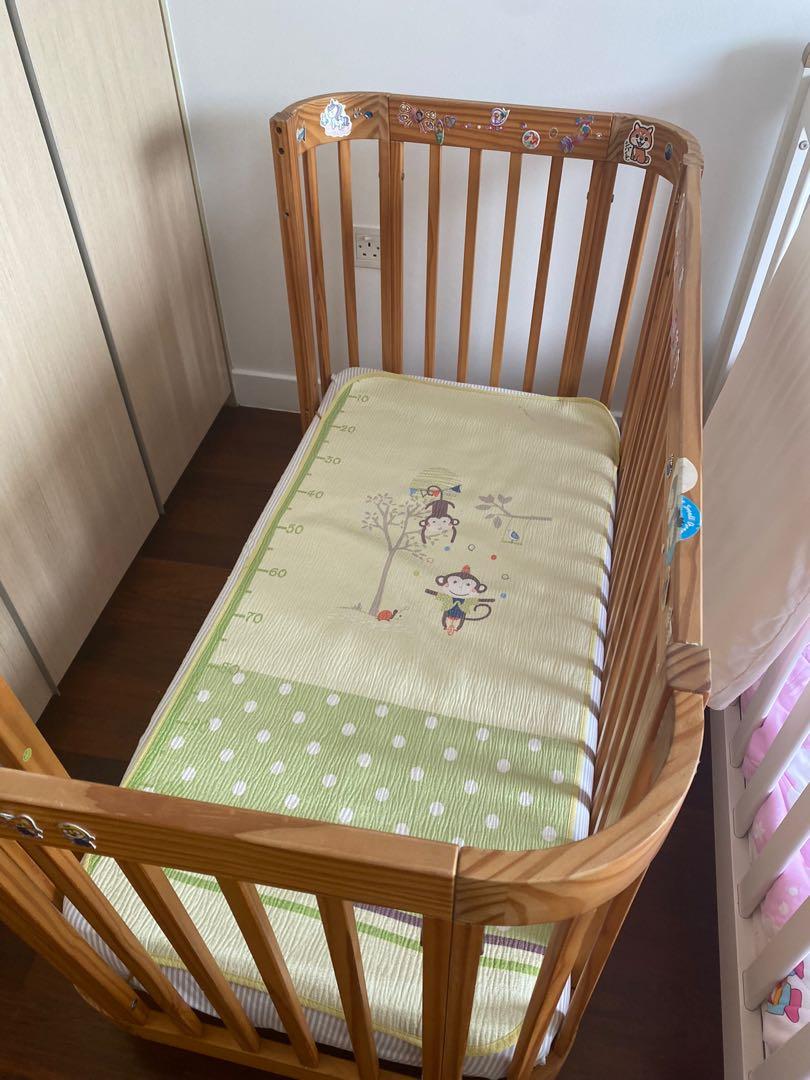 Free cot bed, Babies & Kids, Baby Nursery & Kids Furniture, Cots ...
