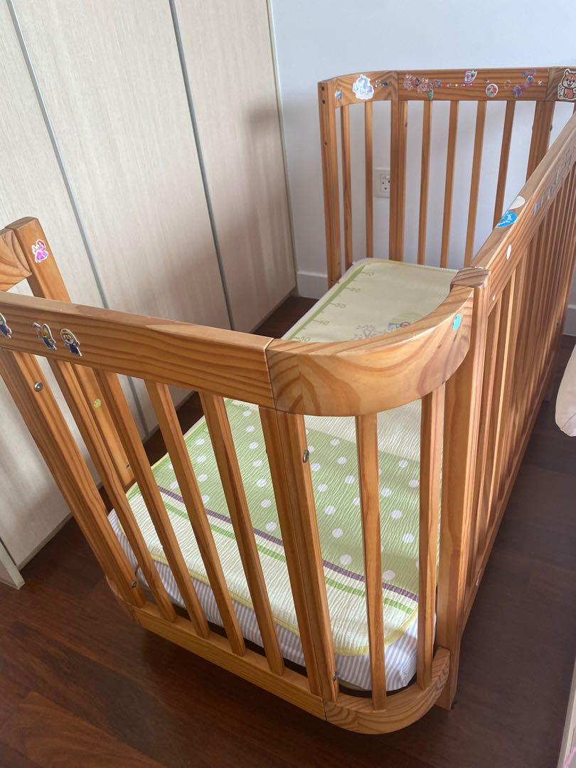 Free cot bed, Babies & Kids, Baby Nursery & Kids Furniture, Cots ...