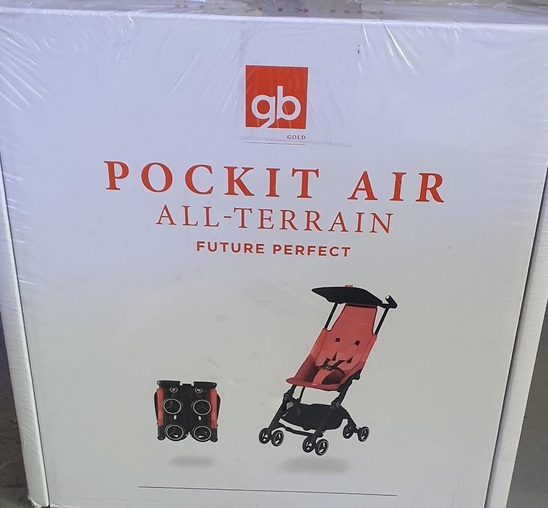GB Pockit Air All Terrain - Red (BNIB), Babies & Kids, Going Out ...