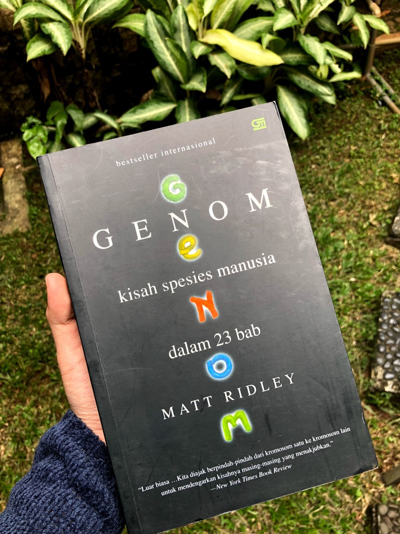 Genom - Matt Ridley, Buku & Alat Tulis, Buku di Carousell
