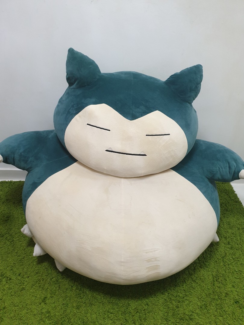 Giant Snorlax H135cm x Lengh 155cm (circumference 320cm), Hobbies ...