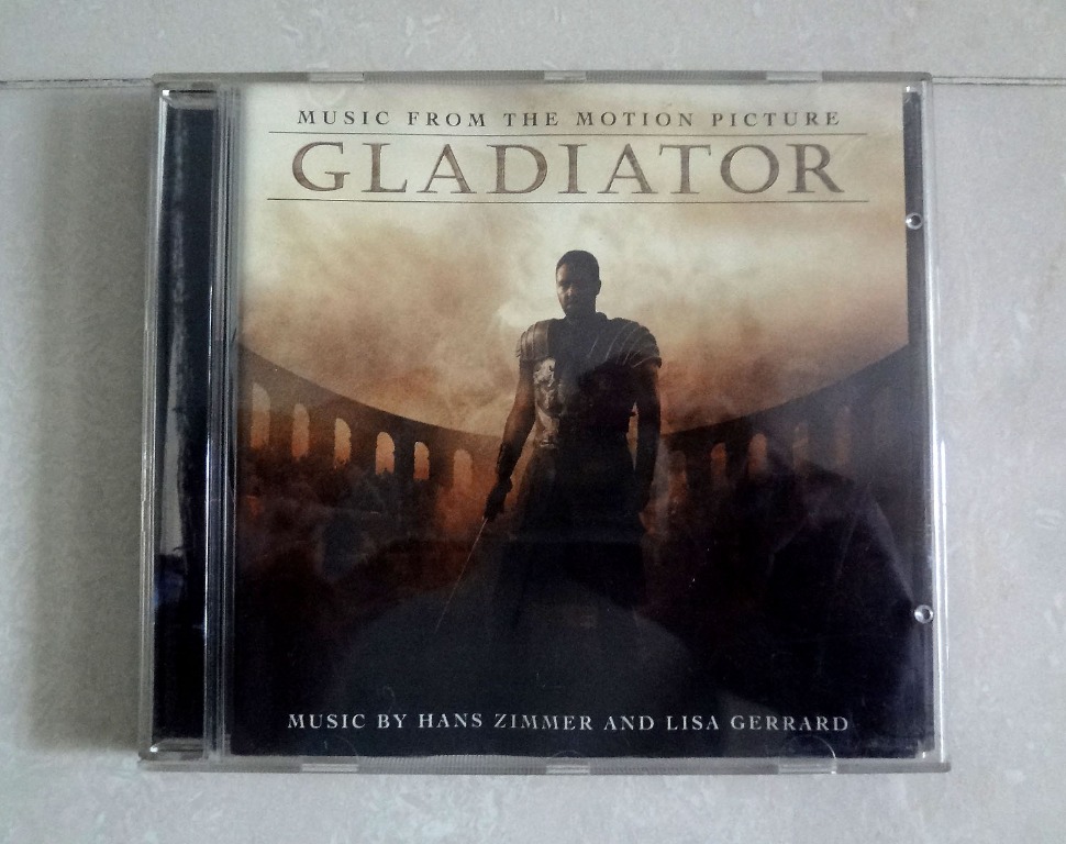 Gladiator CD Music From The Motion Picture Music By Hans Zimmer & Lisa ...