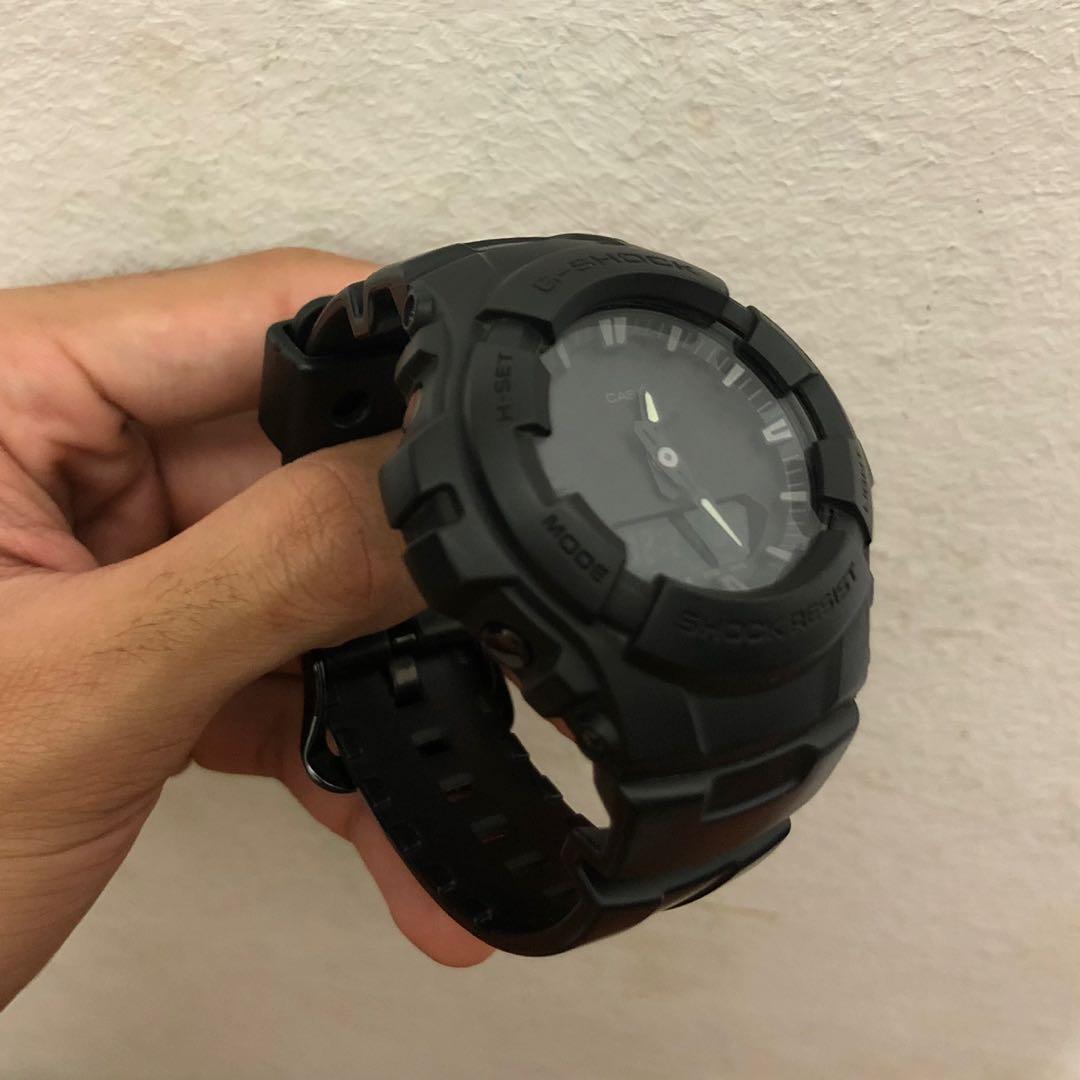 G-Shock Casio Full Black, Men's Fashion, Watches & Accessories, Watches ...