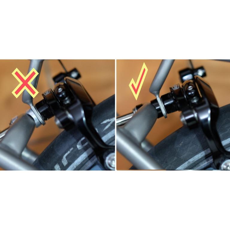 Half Moon Washers Brake Caliper Spacer Concave Washer for Brompton ...