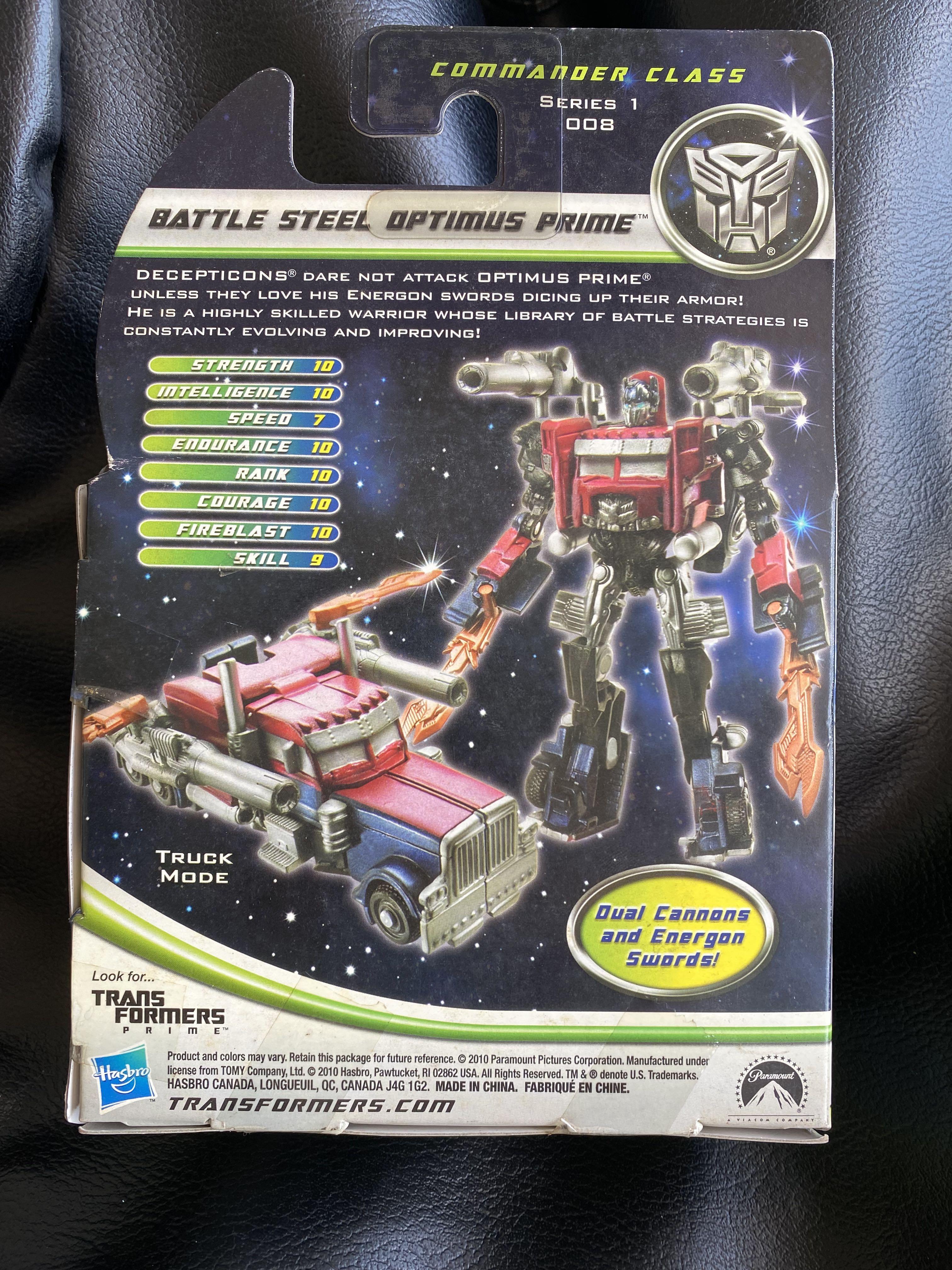 Hasbro Transformers Cyberverse Optimus Prime Action Figure, Hobbies ...