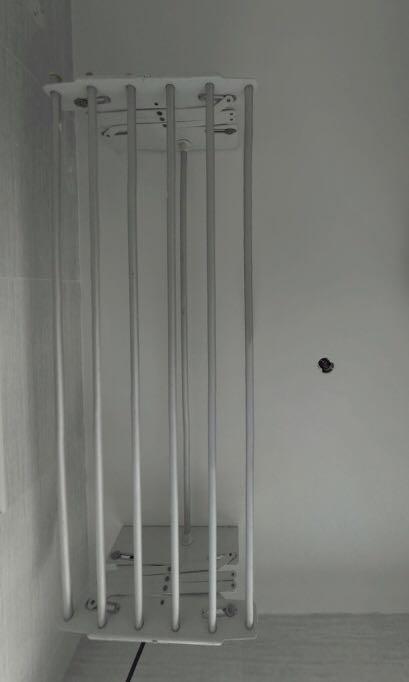 HDB BTO ceiling laundry rack, Furniture & Home Living, Home Improvement ...